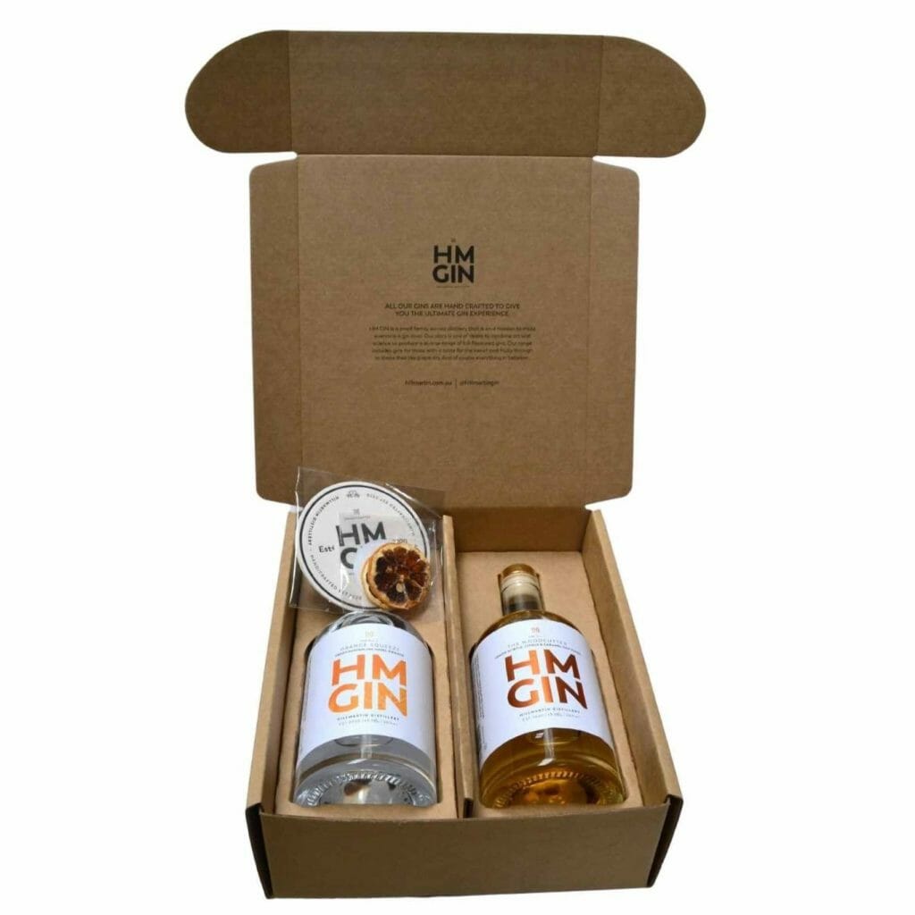 HM Gin Gift Pack | 3 x 200ml | Hillmartin Gin Distillery