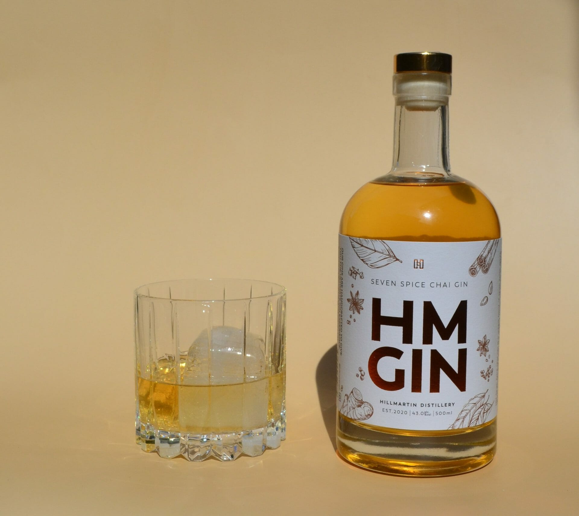 HM Seven Spice Chai Gin | Hillmartin Gin Distillery