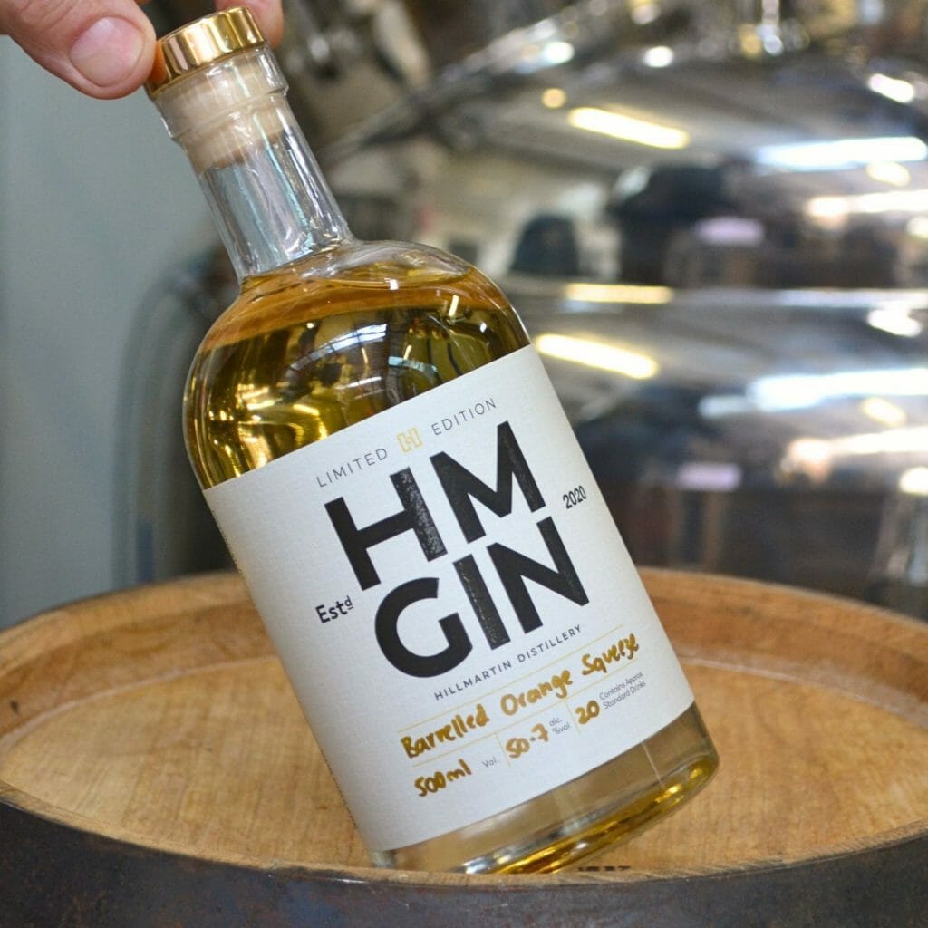 Barrel Aged Orange Squeeze Gin - Hillmartin Gin Distillery